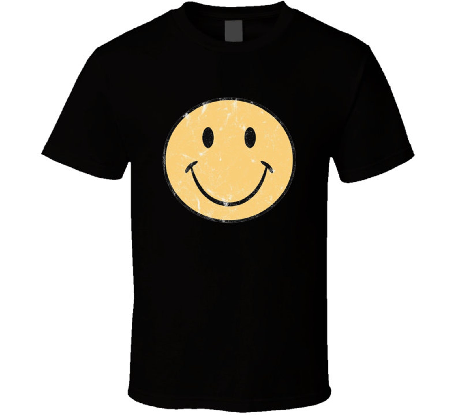 Retro Smiley Face Vintage Gift T Shirt - Etsy