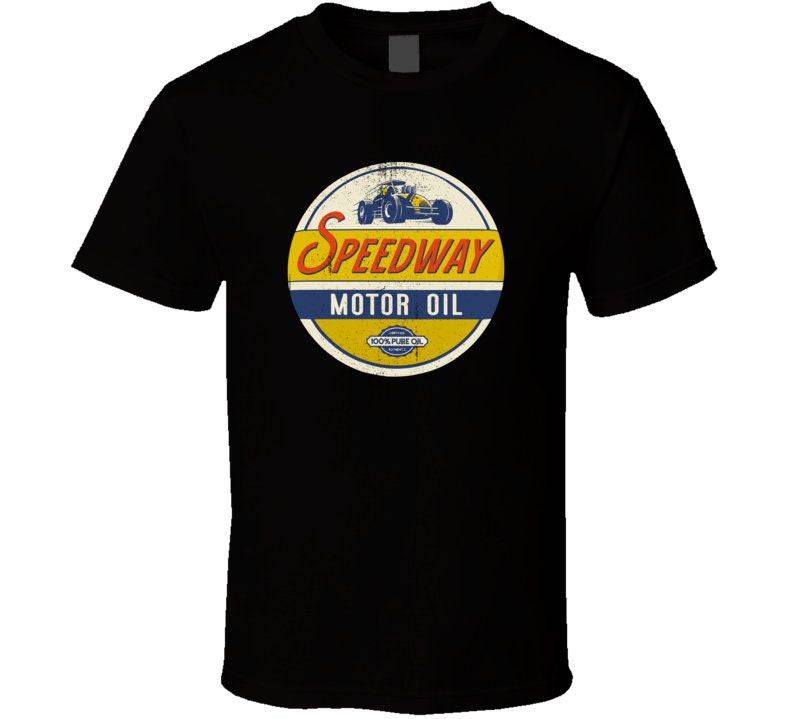 Speedway Vintage Motor Oil Logo Cool Fan Mechanic Gift Worn - Etsy