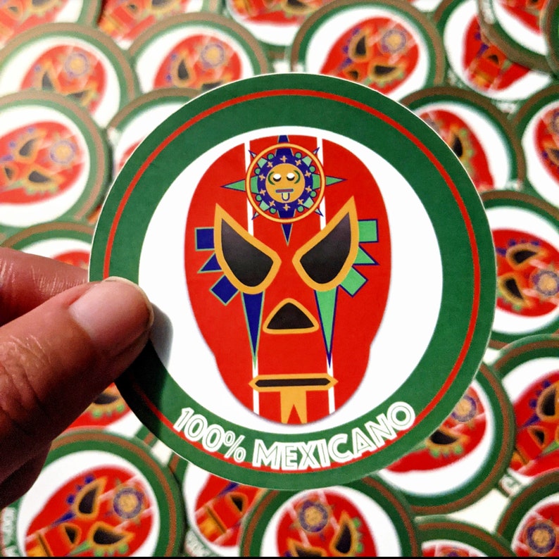 Mexican Symbols Decals Mexico Sticker Pack Mexico Laptop Decals Mexican Flag Stickers Mexican ...