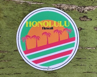 Honolulu Stickers - Etsy
