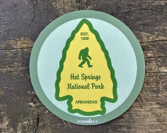 Hot Springs National Park Sticker - Etsy