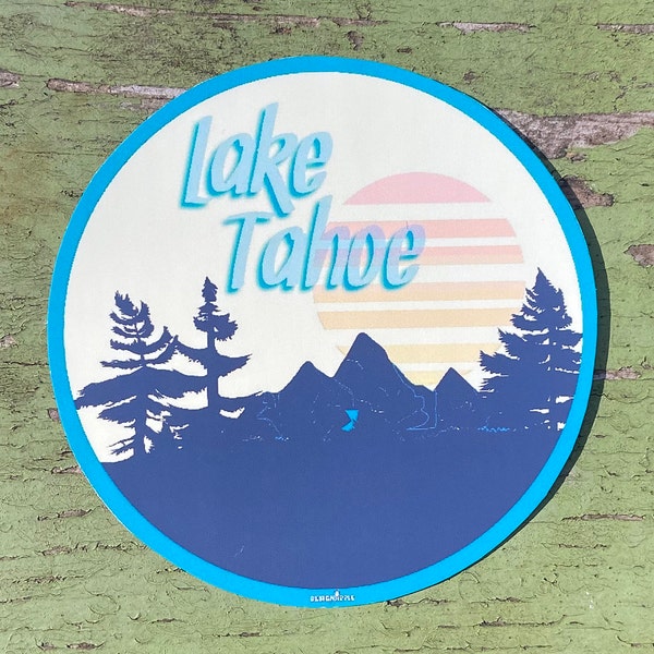 Lake Tahoe Sticker - Etsy