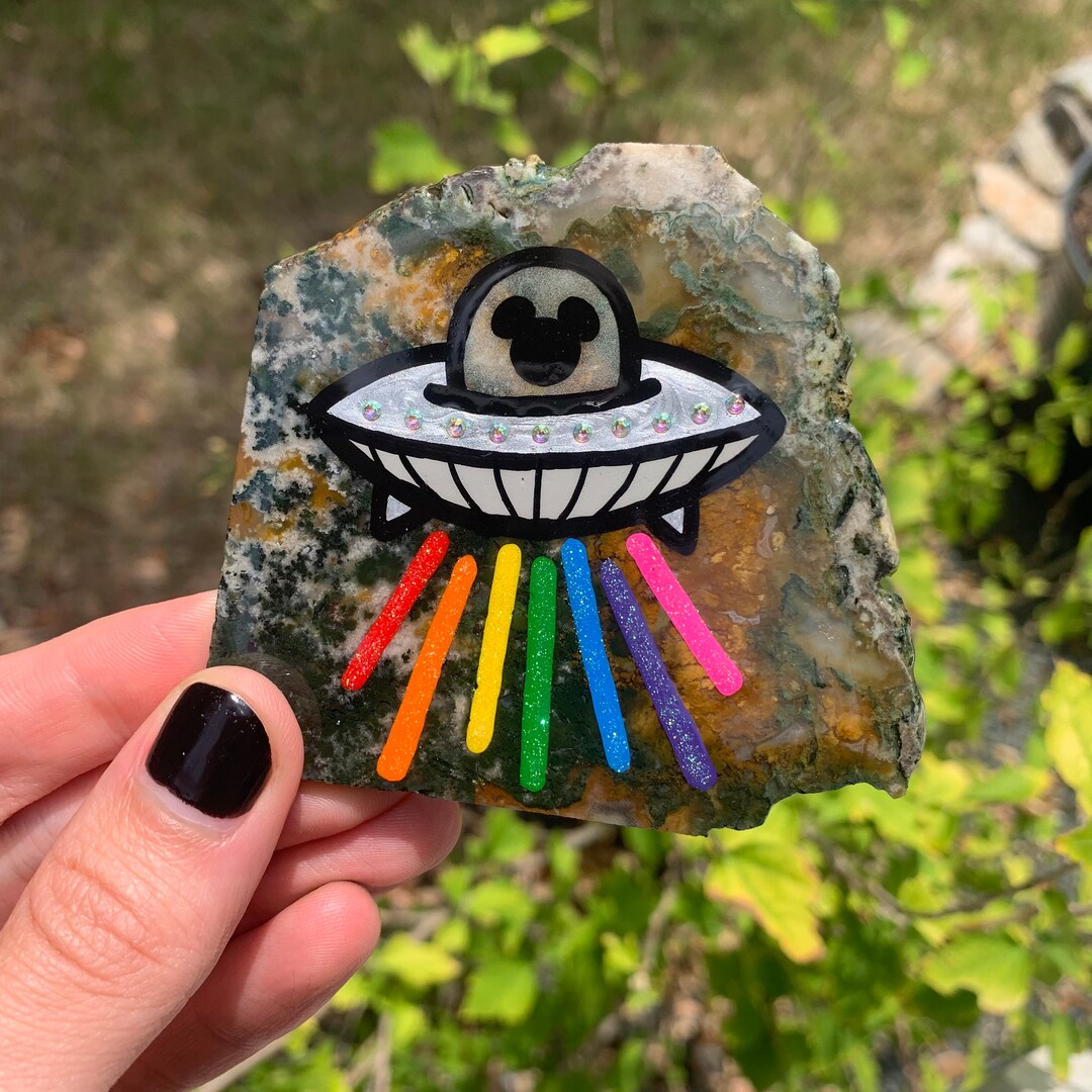 Mickey Rainbow UFO - Etsy