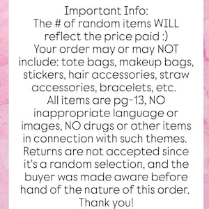 Mystery Box- Random Items, Cute and Fun Activity, Different Themes ...