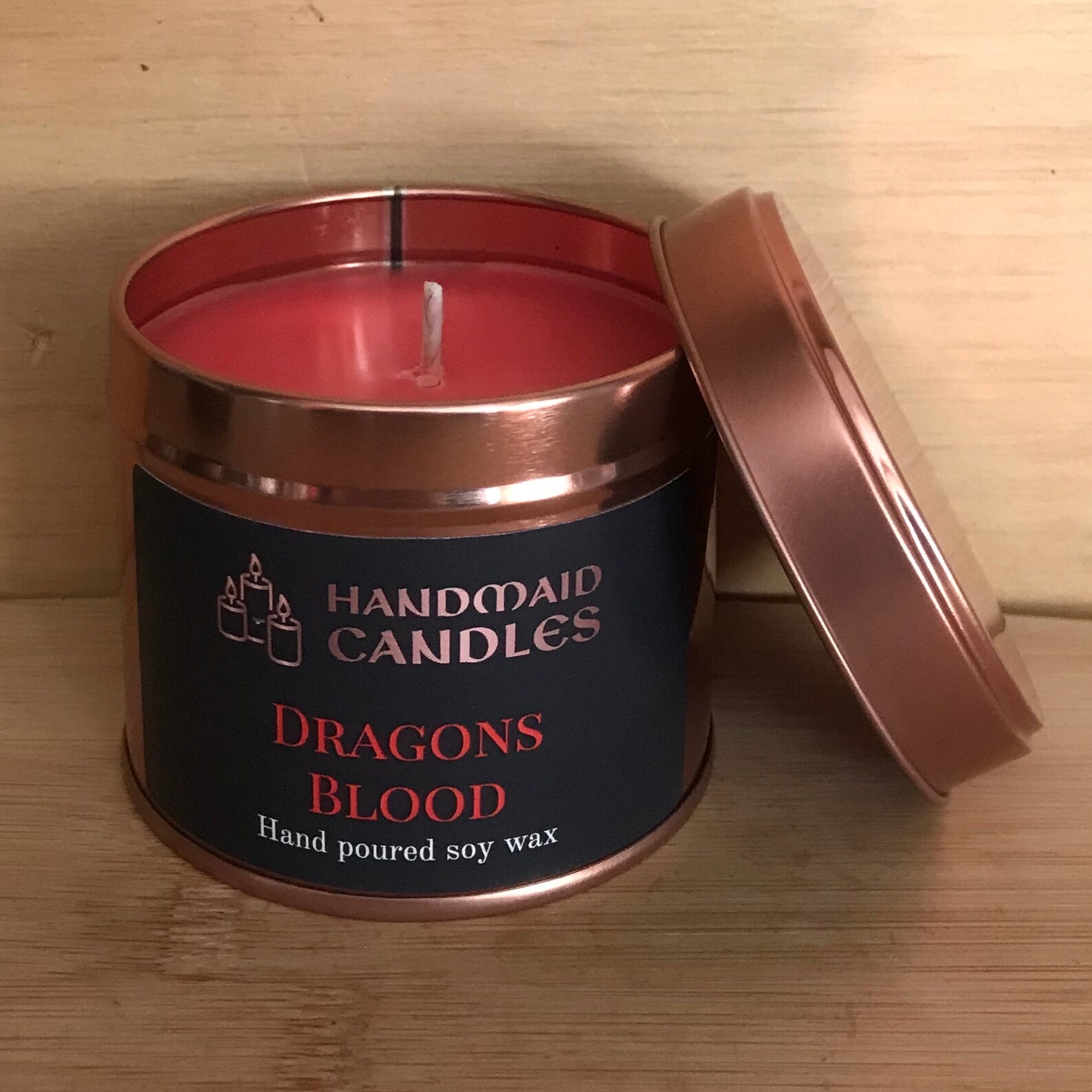 Dragons Blood Halloween Scented Candle. Soy Wax Halloween / | Etsy