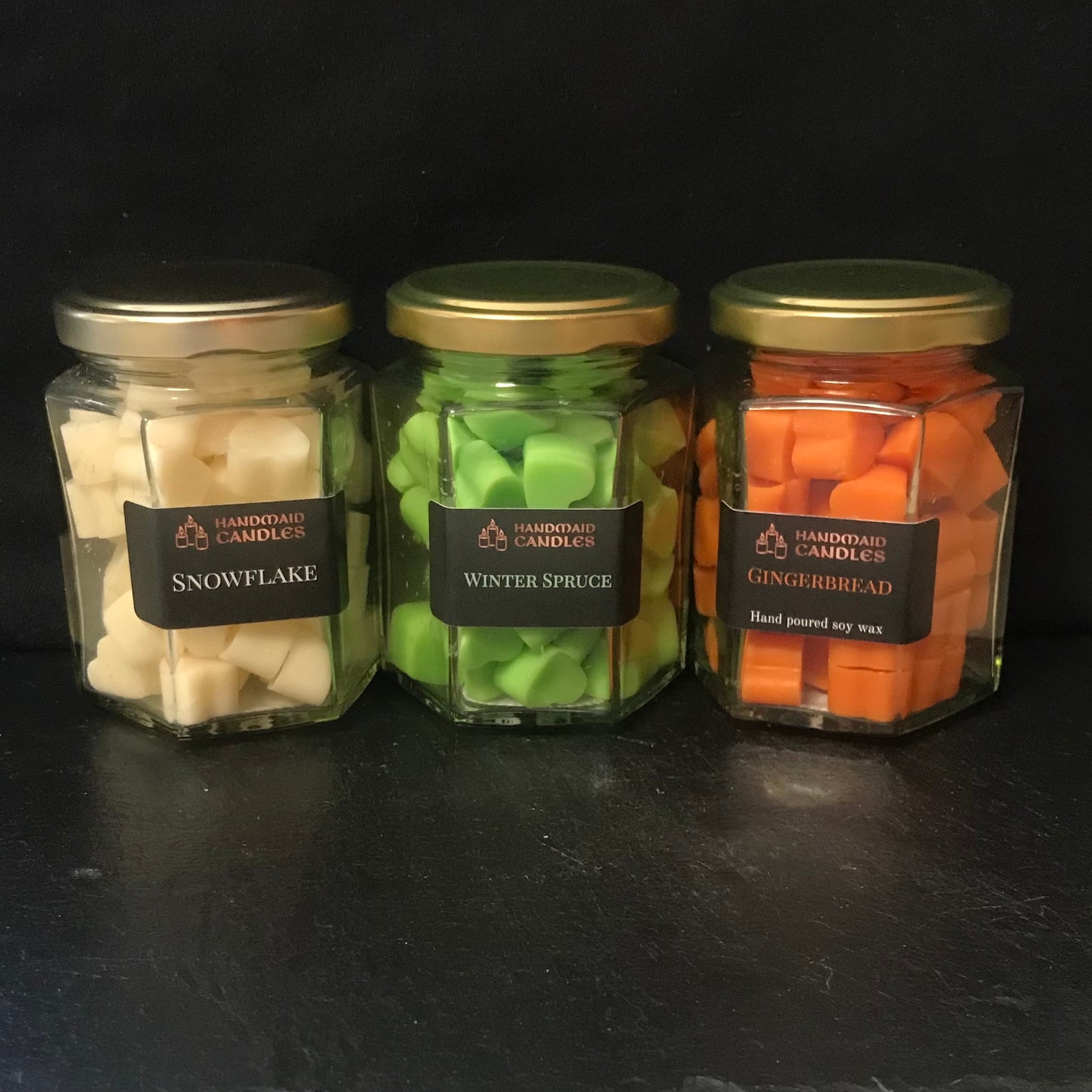 The Winter Collection A Selection of 3 Jars of 55 Winter - Etsy UK