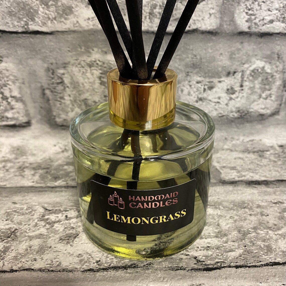Lemongrass Reed Diffuser Summer Scented Reed Diffuser Citrus - Etsy