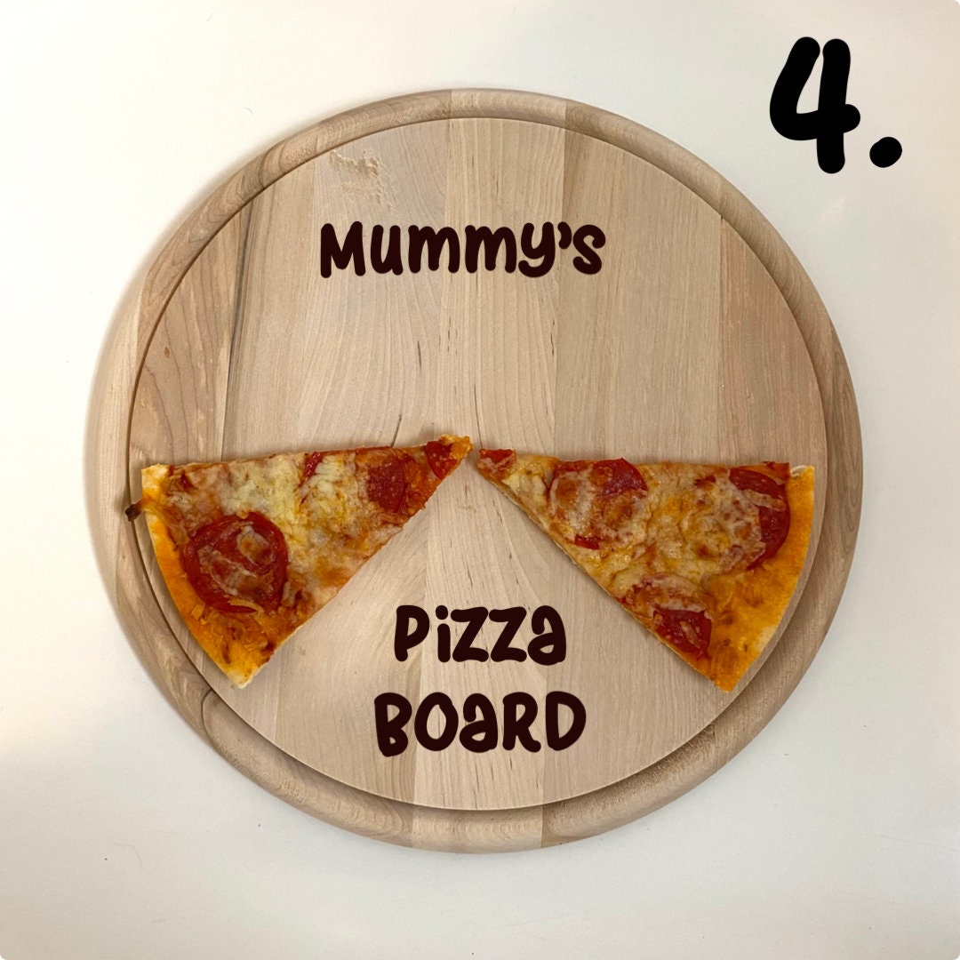 Personalised Pizza Board Pizza Cutting Board Pizza Plate | Etsy