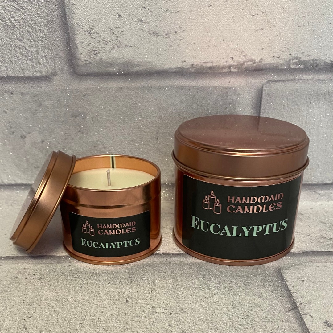 Vela Perfumada De Eucalipto, Vela De Verano, Vela De Exterior, Vela De ...