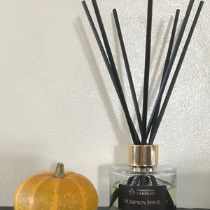 Pumpkin Spice Reed Diffuser. Halloween Scented, Autumn Home Fragrance ...