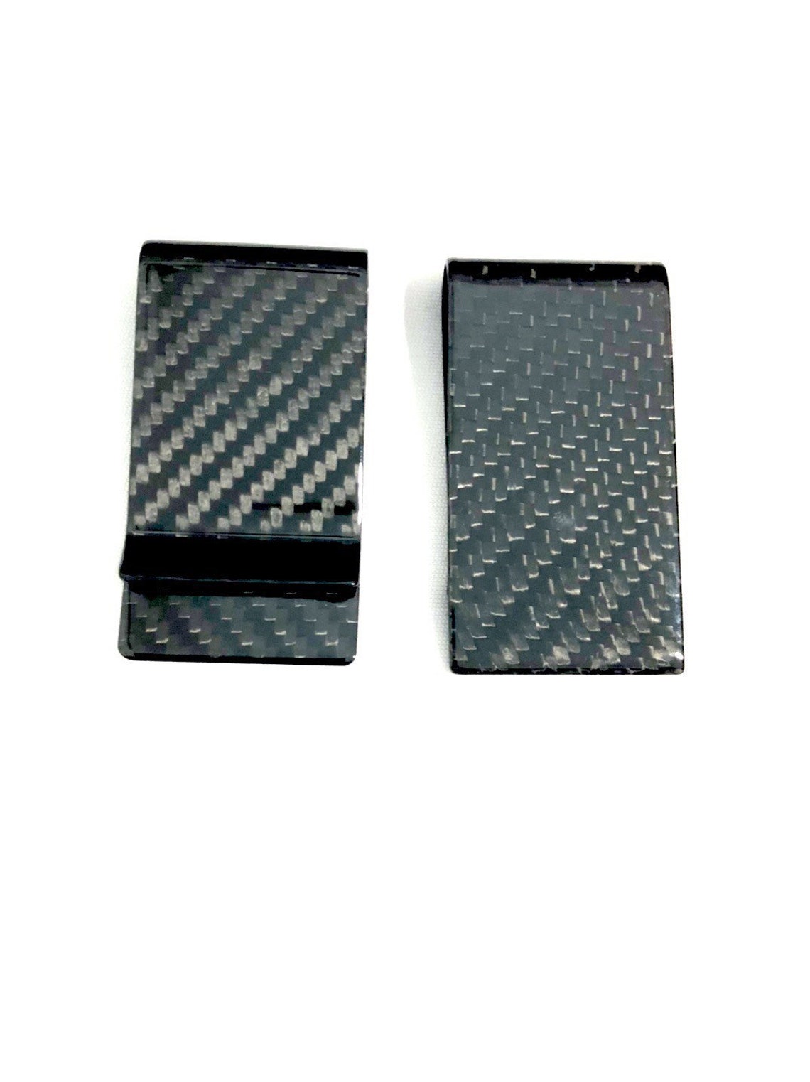 Carbon Fiber Money Clip Black Manufactured in USA - Etsy