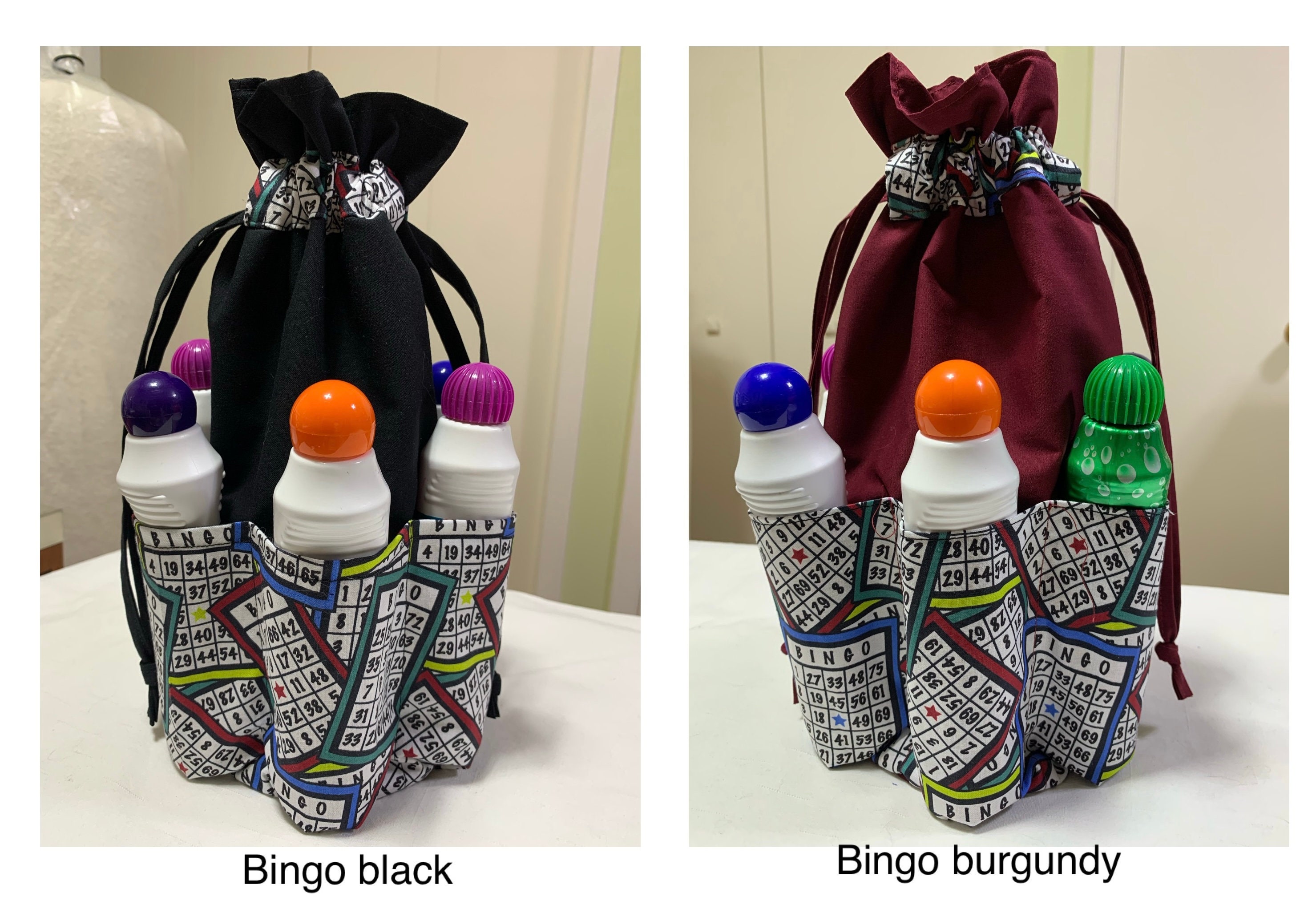 Bingo Bags / Sacs Pour 6 étampes De Bingo - Etsy