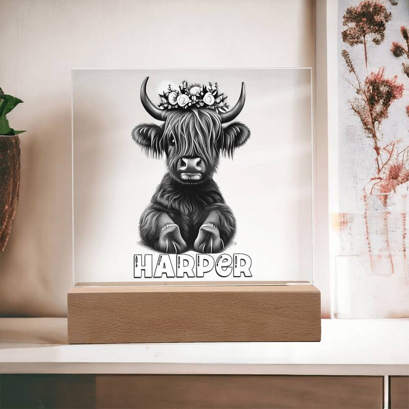 Cow Night Light - Etsy