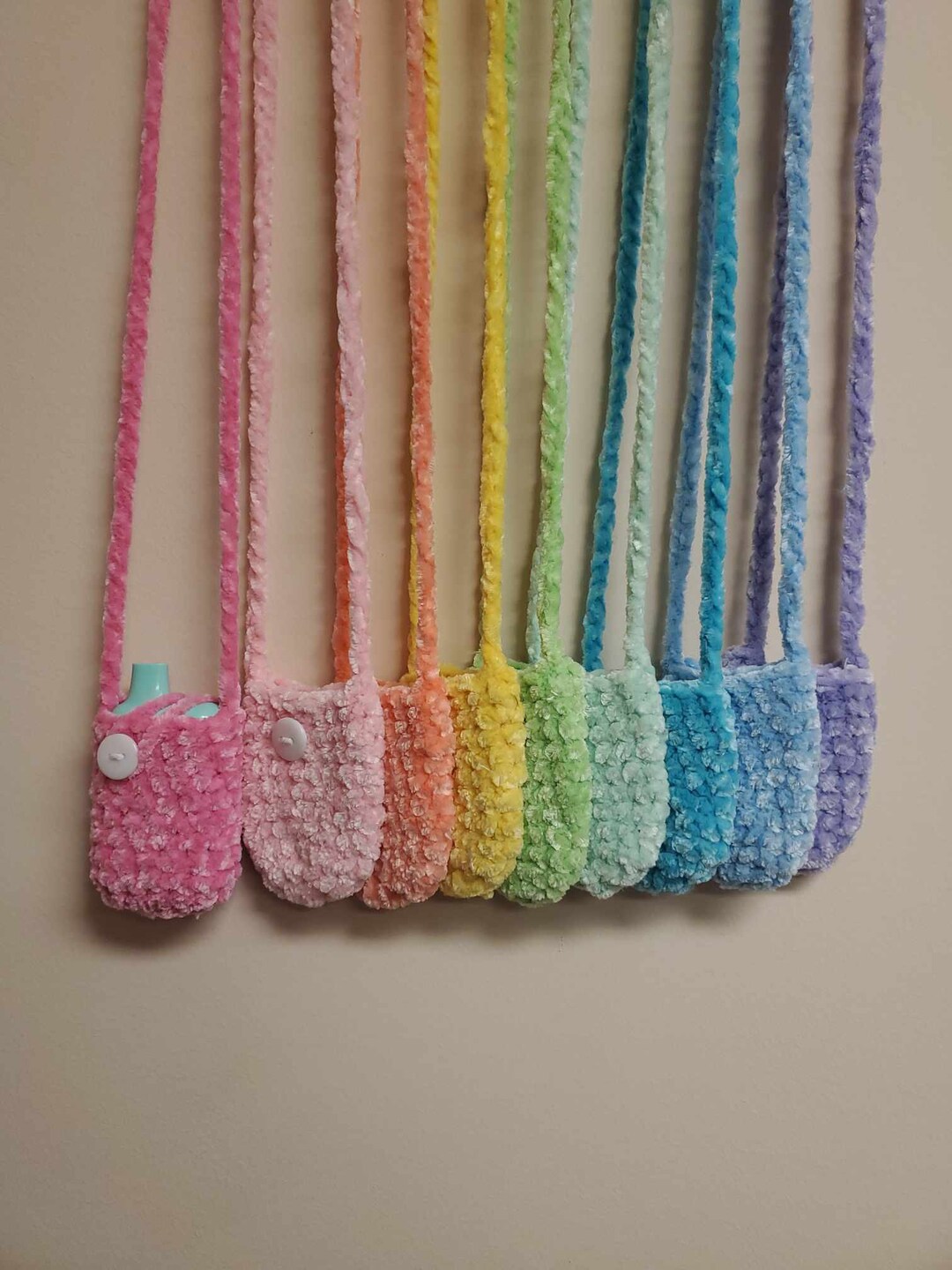 Velvet Elf Bar Vape Holder and Necklace, Rainbow Velvet Elfbar Vape ...