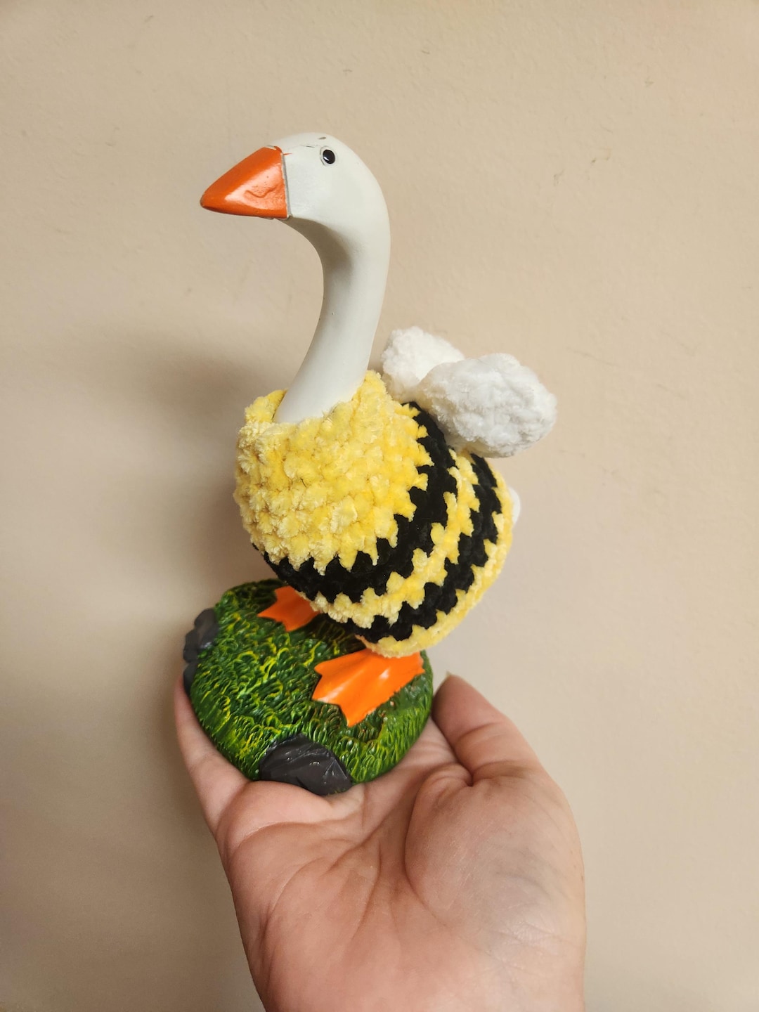 Desk Goose Bee Costume, Cute Desk Goose Bee Outfit, Handmade Bee Outfit ...