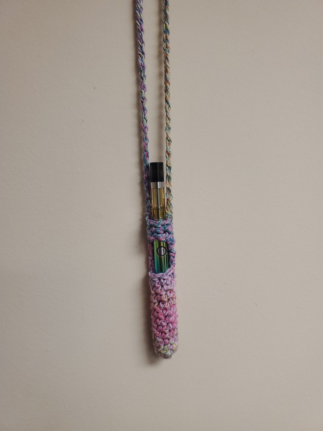 Pink Rainbow Vape Pen Necklace, Vape Pen Lanyard, Vape Pen Sleeve, Vape ...