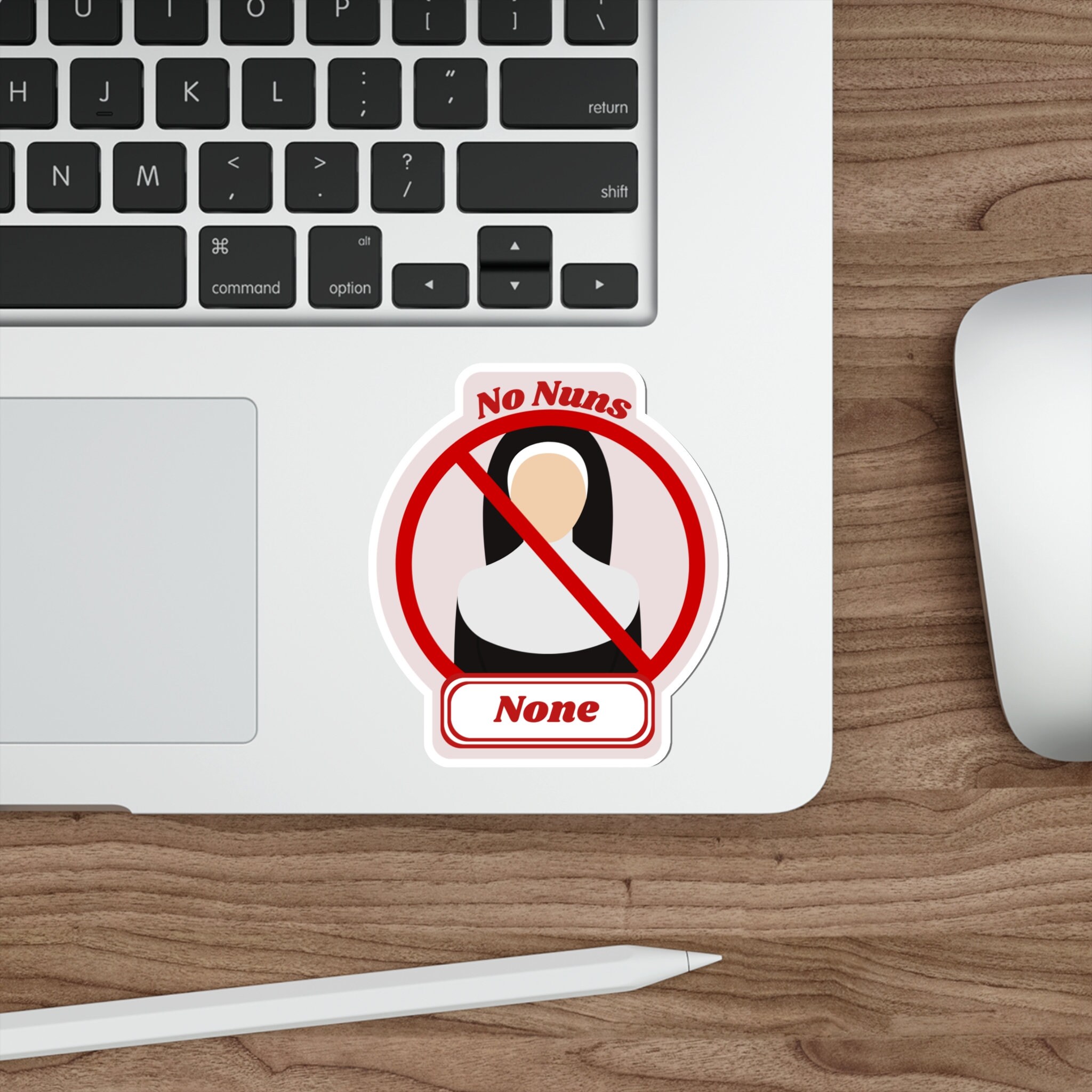 Sticker no Nuns None From What We Do in the - Etsy