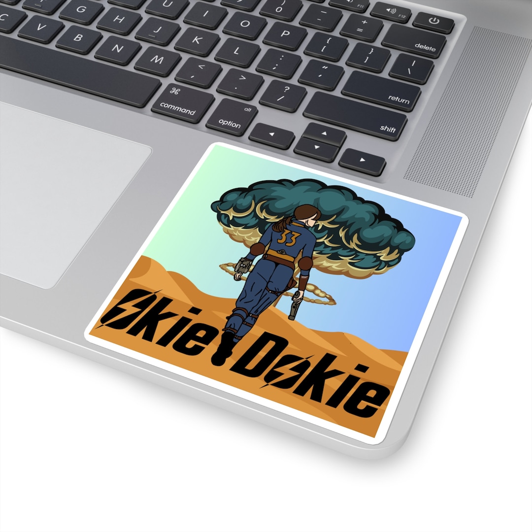 Fallout Sticker Lucy okie Dokie - Etsy