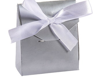 Silver Favor Boxes | Etsy