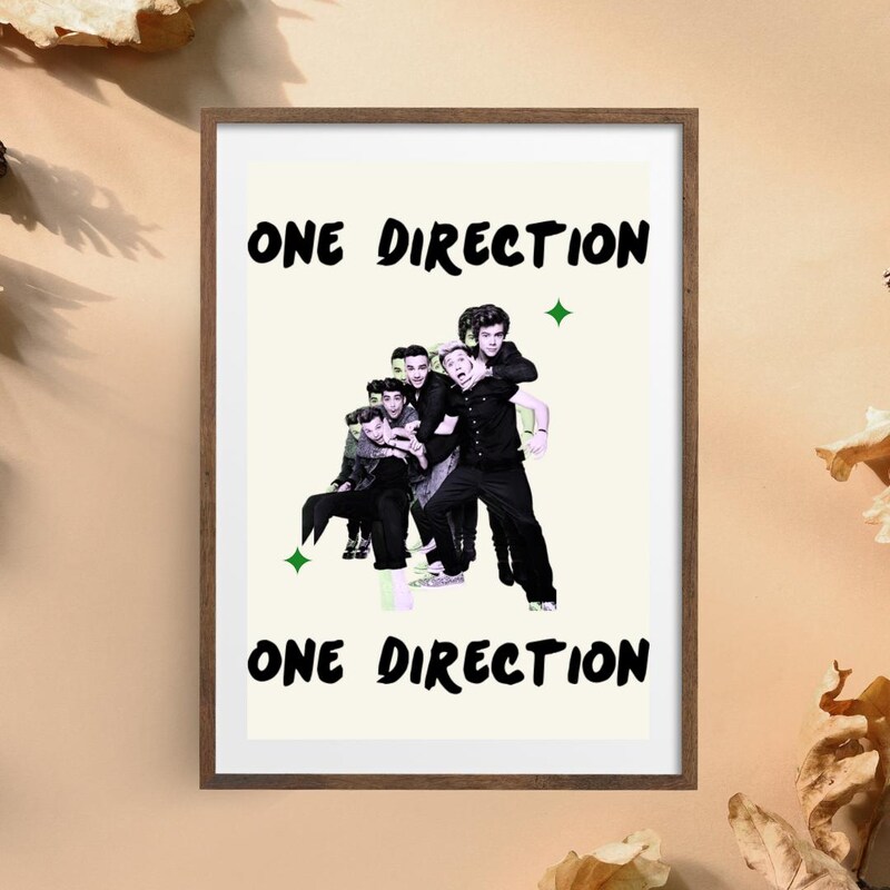 One direction poster - Etsy México