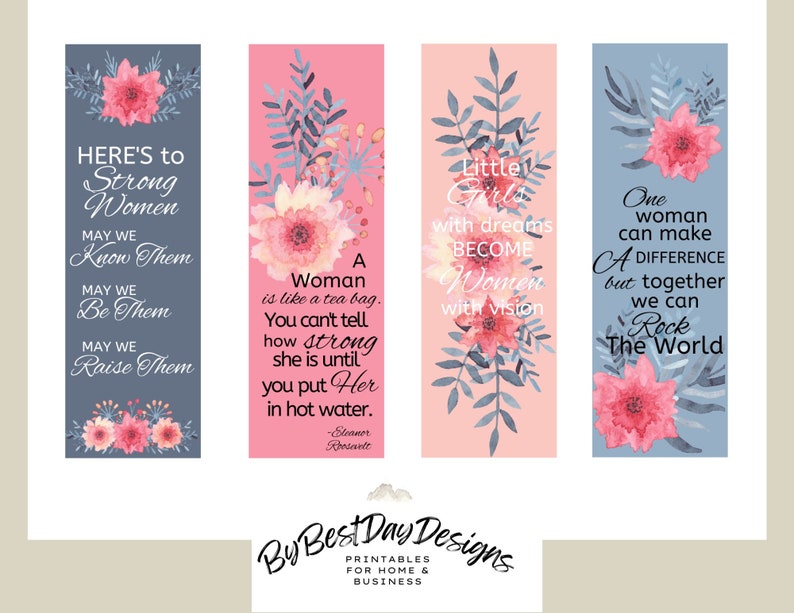 Women Inspirational Gifts, Strong Women Gifts, Bookmarks for Women - Etsy