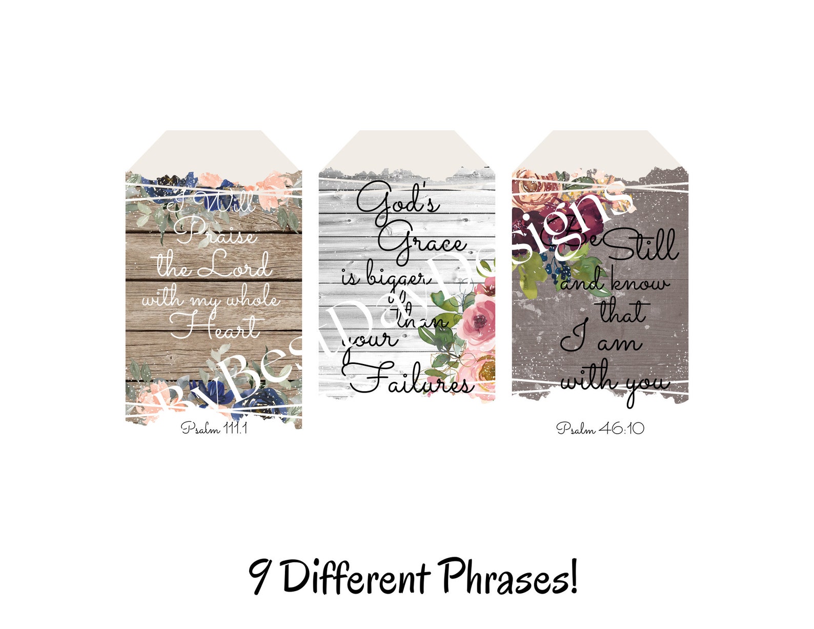 Bible Gift Tags, Bible Verse Gift Tags, Bible Tags, Scripture Bookmark ...