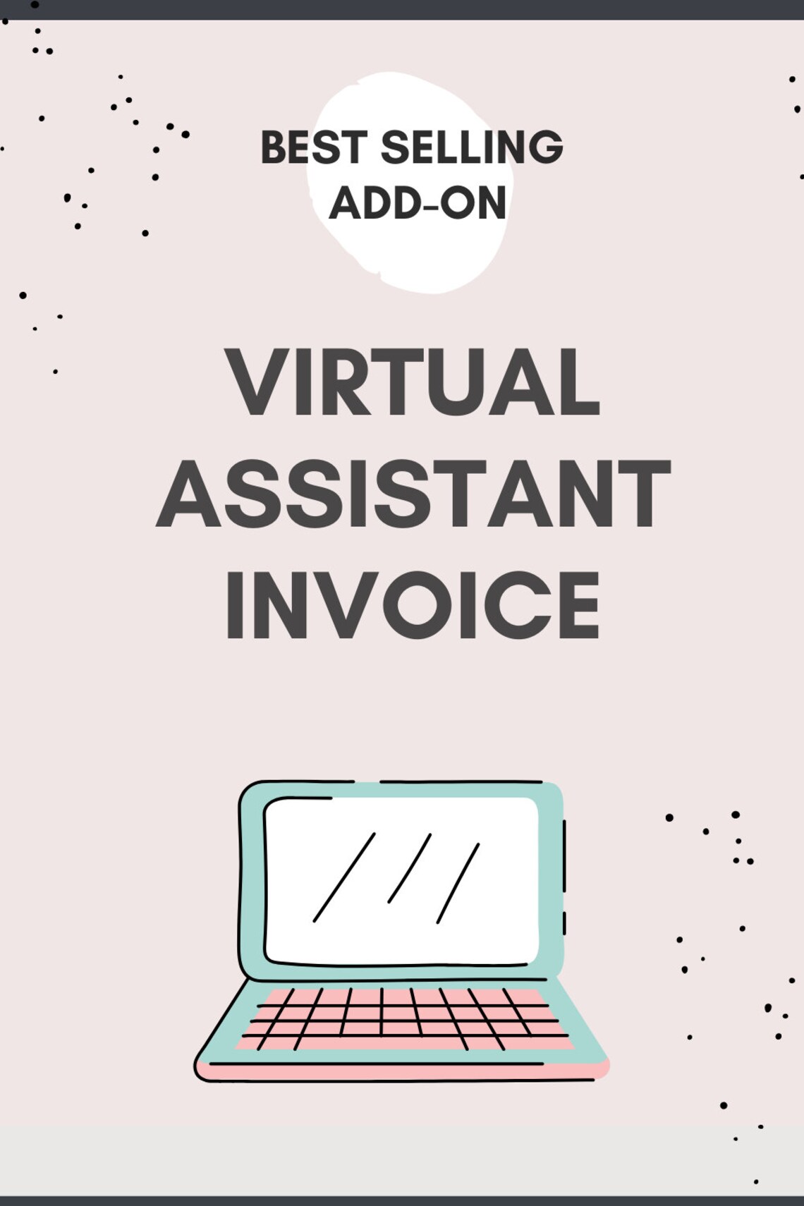 Virtual Assistant Invoice Template Virtual Assistant Business - Etsy