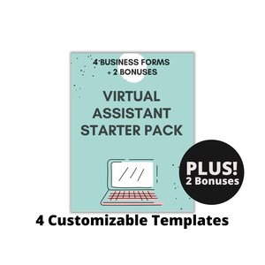 Virtual Assistant Package, Virtual Assistant Starter Kit, New Client Agreement - Etsy