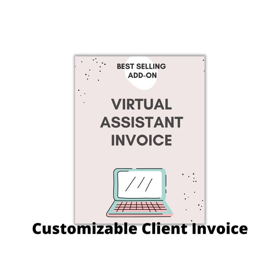Virtual Assistant Invoice Template Virtual Assistant Business - Etsy