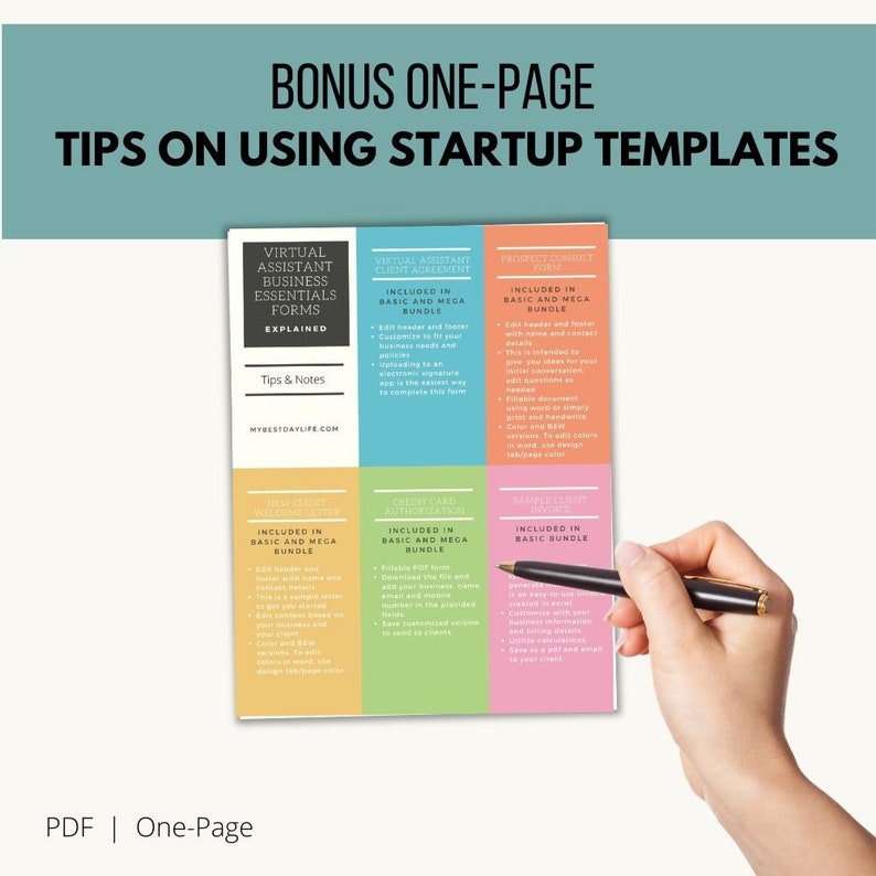 Virtual Assistant Package, Virtual Assistant Starter Kit, New Client Agreement - Etsy