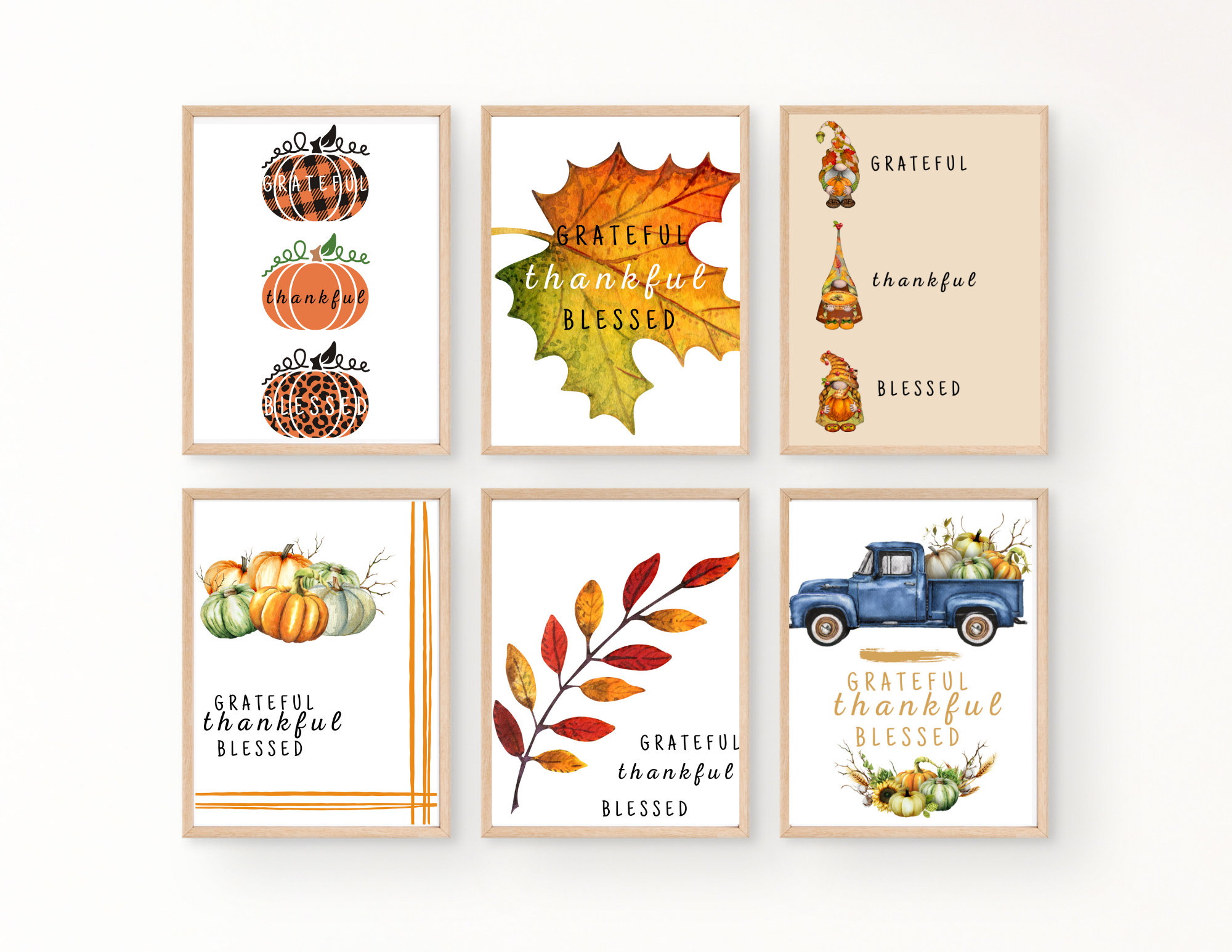 Fall Printable Wall Art, Fall Printable Decor, Autumn Fall Home Decor ...