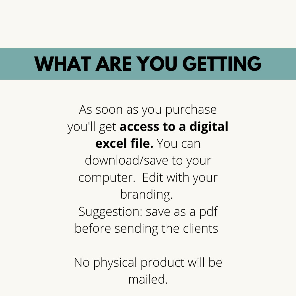 Virtual Assistant Invoice Template, Virtual Assistant Business Forms ...