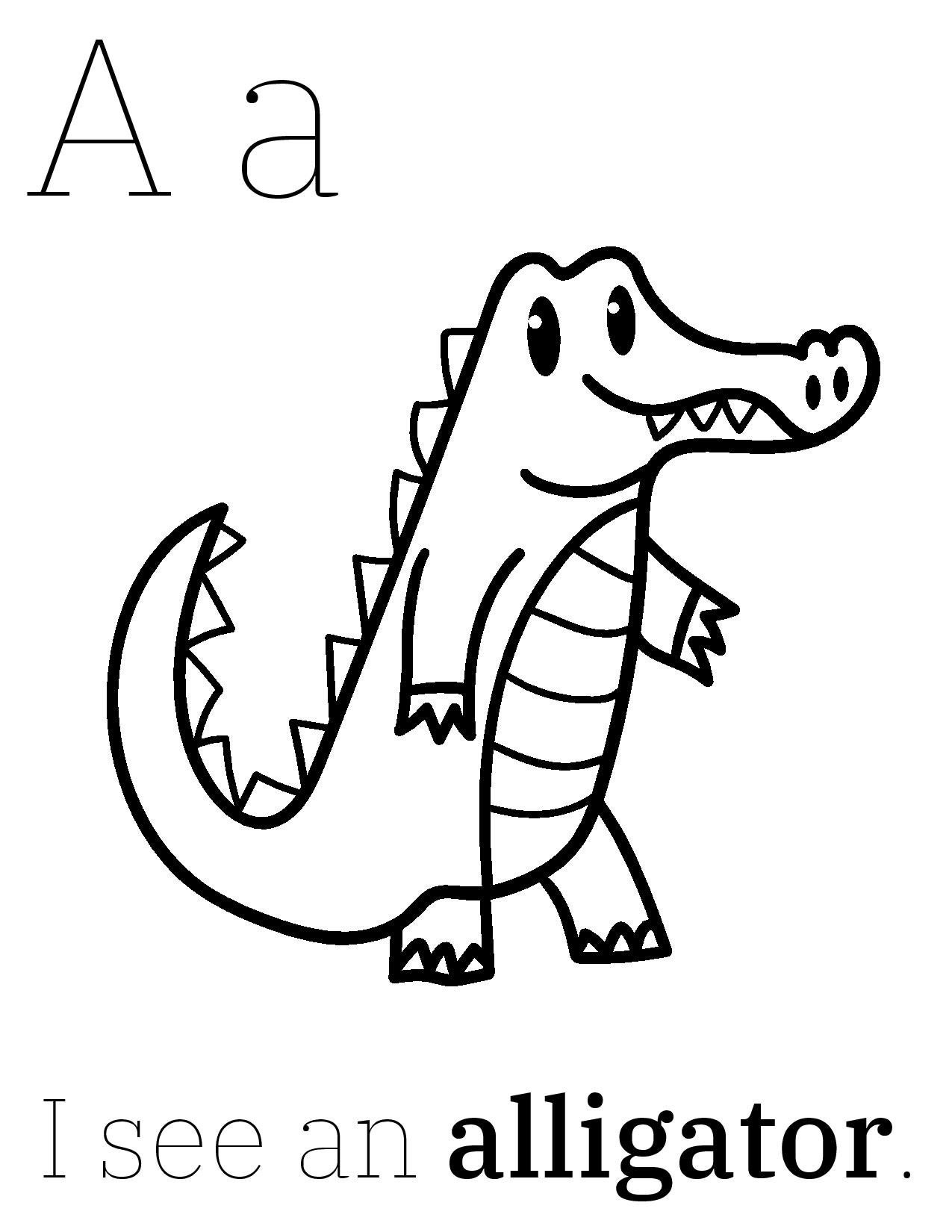 My First ABC Coloring Book - Etsy