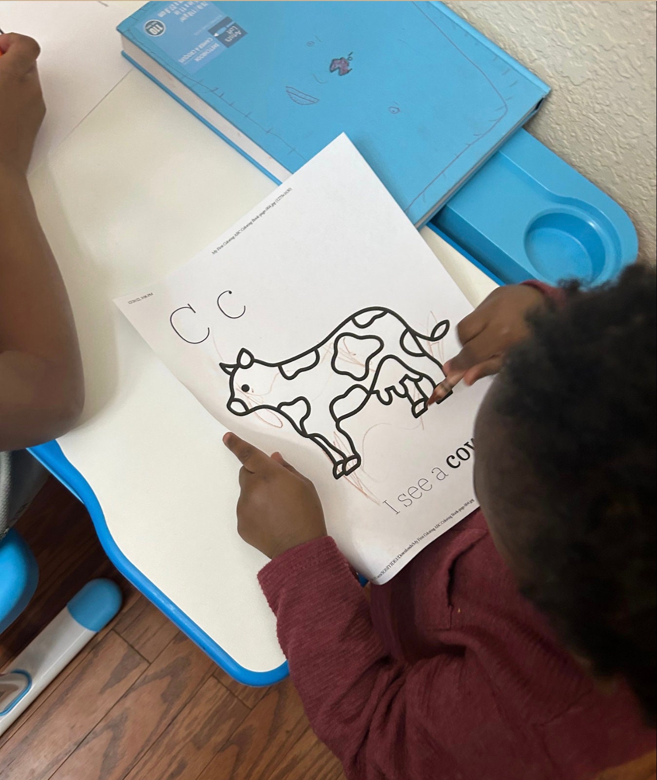 My First ABC Coloring Book - Etsy