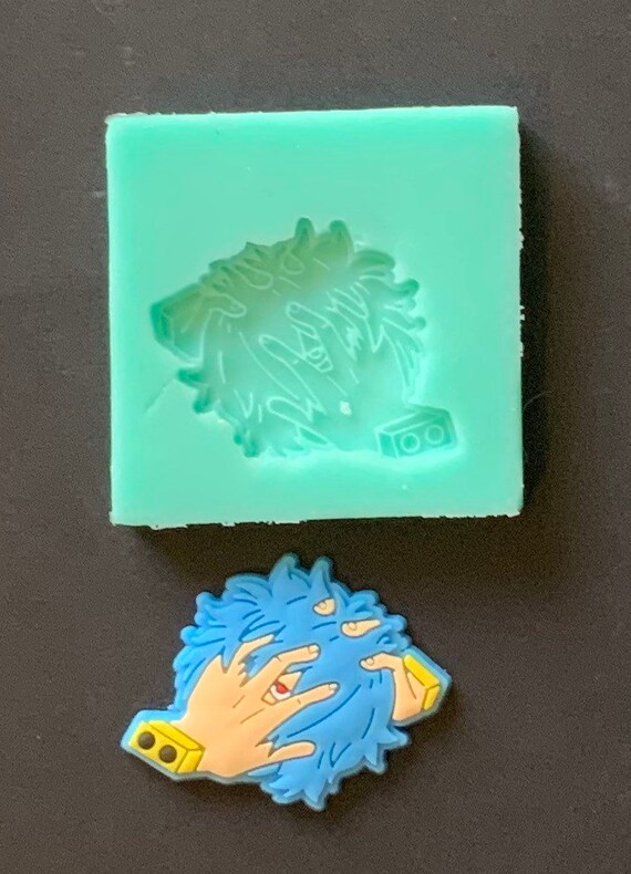 Silicone Mold of Anime Villian Used to Make Jewelry Zipper - Etsy