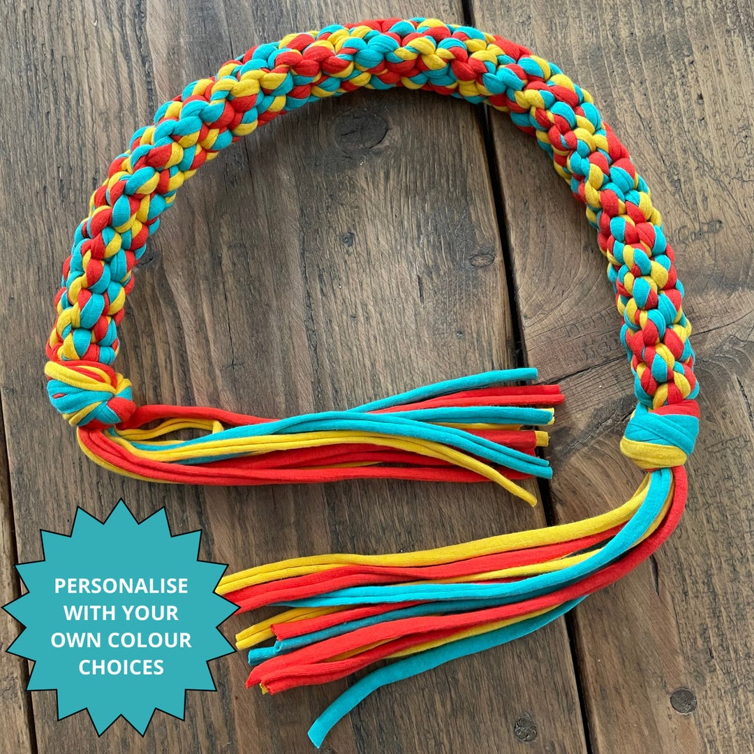 Eco Friendly Large Dog Tug Toy, Handmade Dog Toy, Gifts for Dogs, Gifts ...