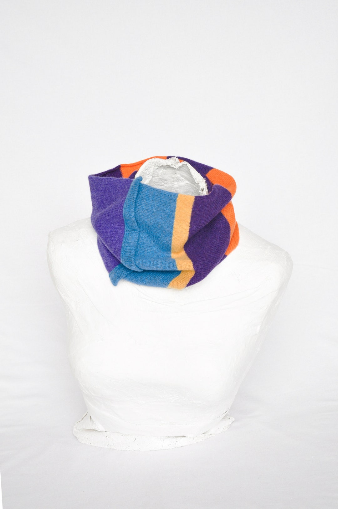 Mandarin Duck Striped Cowl - Etsy