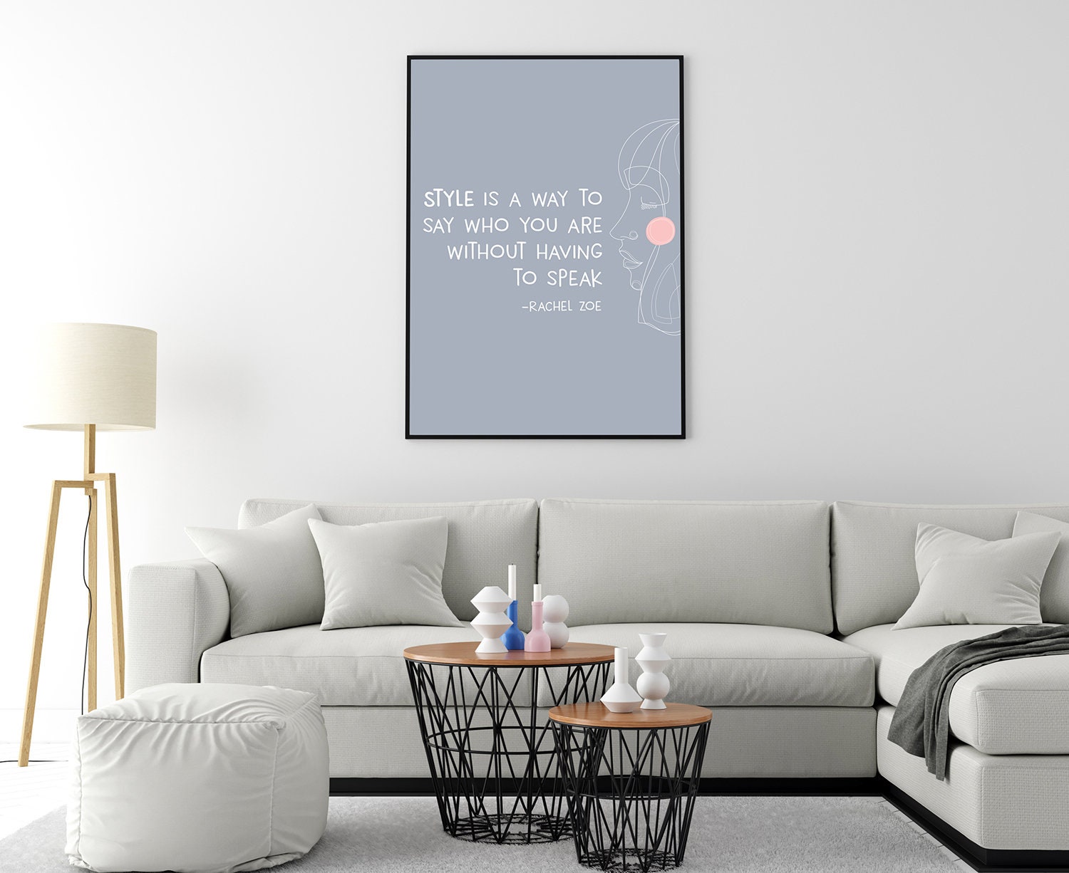 Style is a Way Rachel Zoe Quotes Poster Prints | Etsy