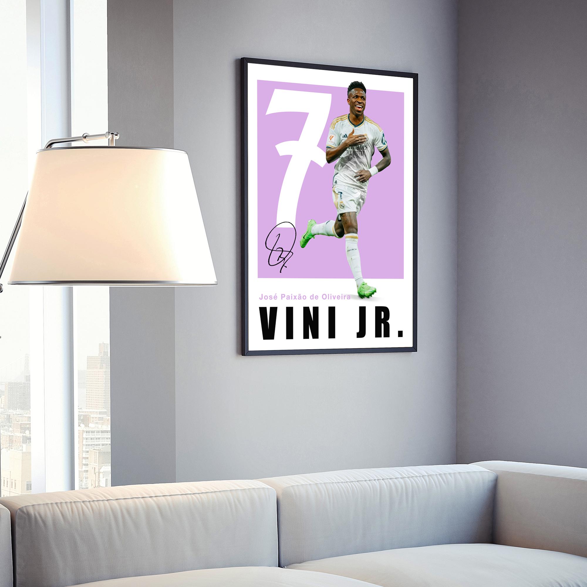 Vini Jr Posters, Famous Soccer Players, Vinicius Junior, Brazilian ...