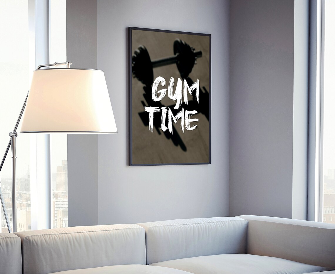 GYM TIME, Gym Posters, Gym Quotes, Poster Prints, Fitness Quotes ...