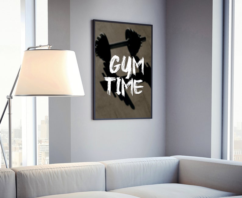 GYM TIME, Gym Posters, Gym Quotes, Poster Prints, Fitness Quotes ...