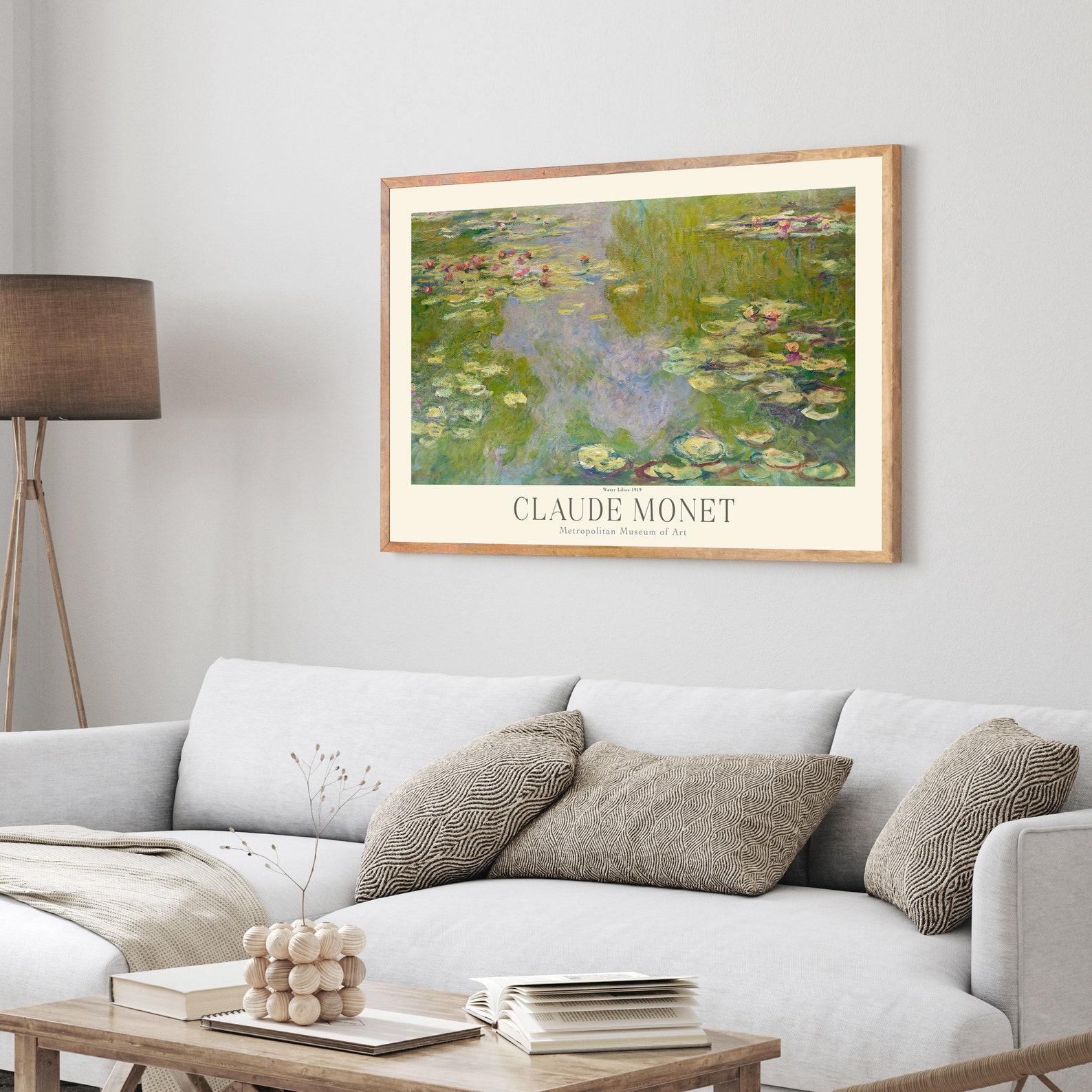 Claude Monet Painting Prints, Museum Gallery Exhibition Poster, Claude ...