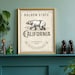 California State Symbol Poster, California State Poster Print ...