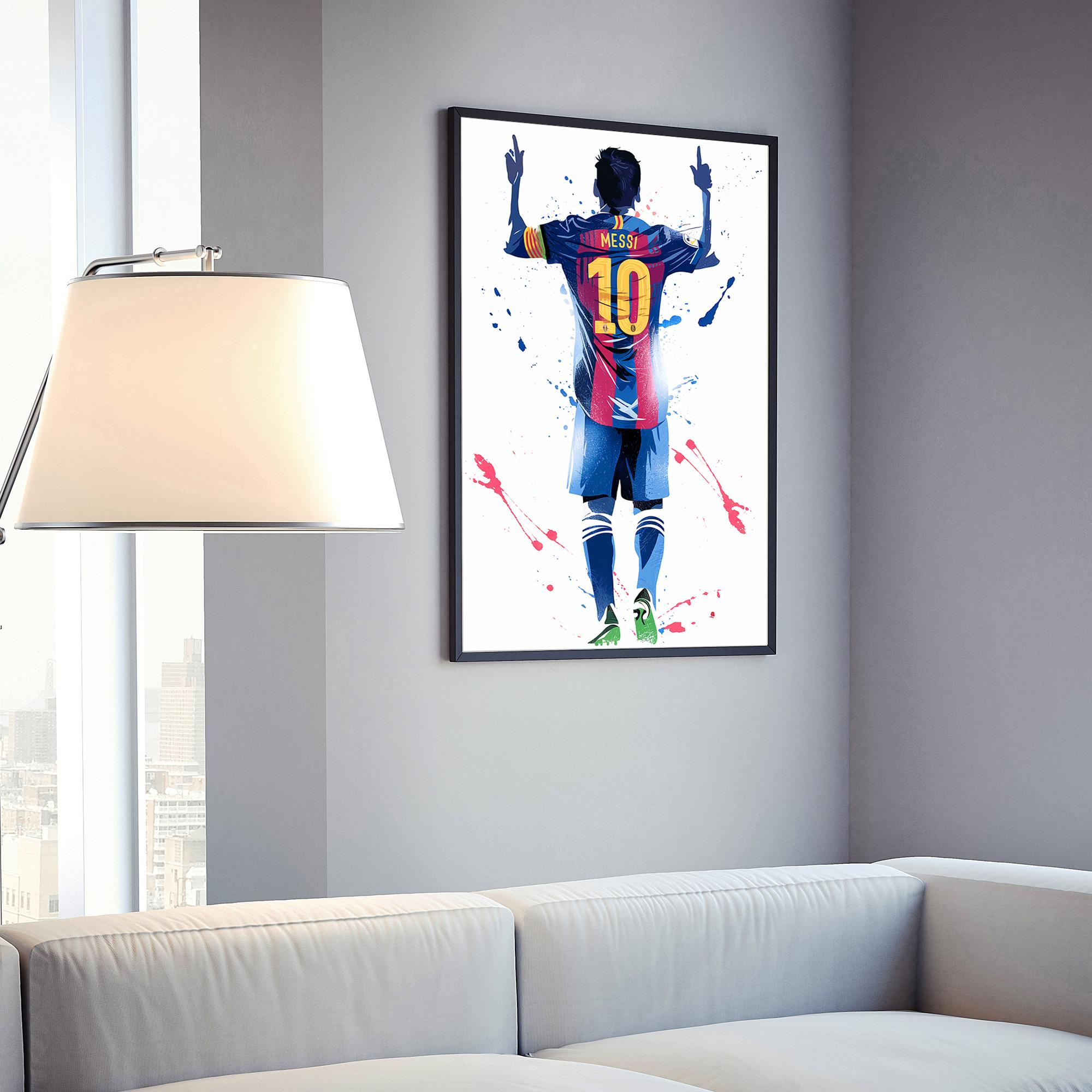 Messi Posters, Famous Soccer Players, Lionel Messi, Home Wall Art ...
