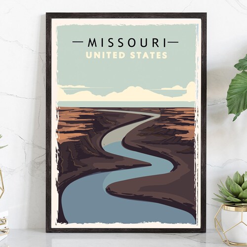 Retro Style Travel Poster Texas Vintage Rustic Poster Print - Etsy
