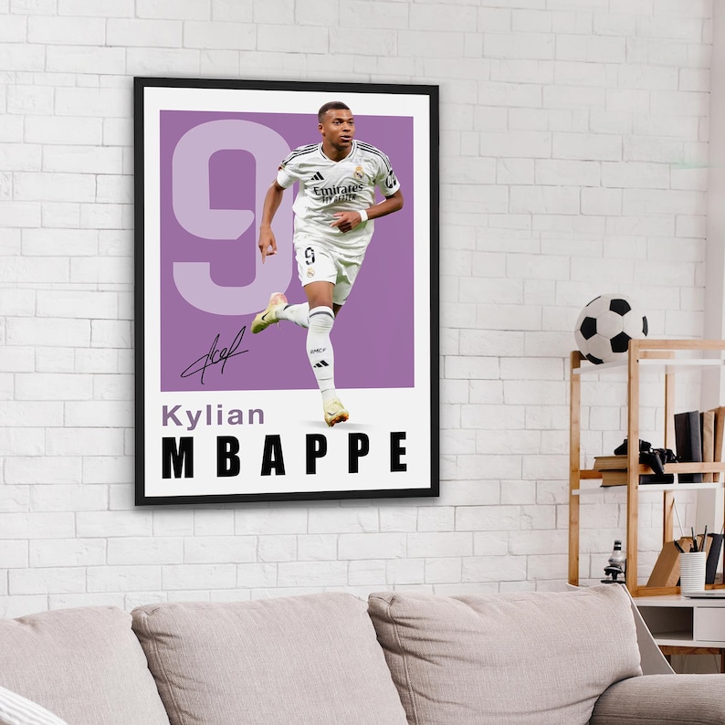 MBAPPE Posters, Famous Soccer Players, Kylian Mbappe Lottin, Real ...