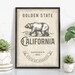 California State Symbol Poster, California State Poster Print ...