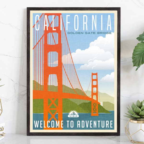 California Poster - Etsy