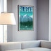 Retro Style Travel Poster Alaska Vintage Rustic Poster Print - Etsy