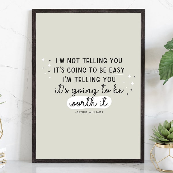 Quote Poster - Etsy